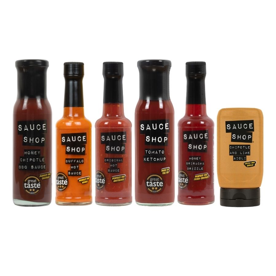 Sauce Shop® | UK Made Hot Sauce, BBQ Sauce & Ketchup | 35+ varieties