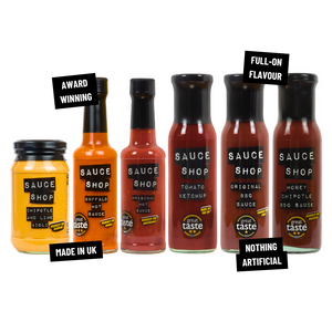 Sauce Shop® | UK Made Hot Sauce, BBQ Sauce & Ketchup | 35+ varieties