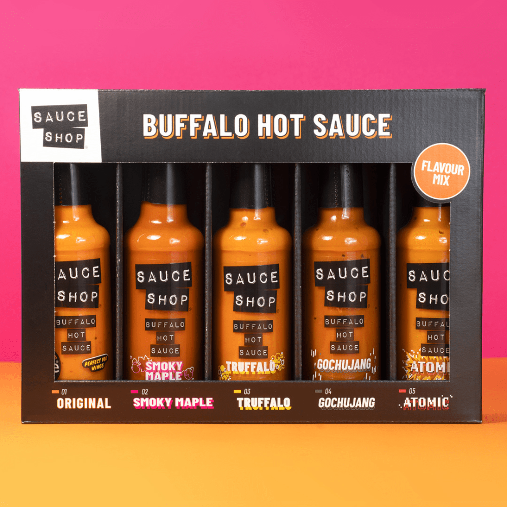 Buffalo Hot Sauce Flavour Mix | Hot Sauce Gift Set | Sauce Shop®