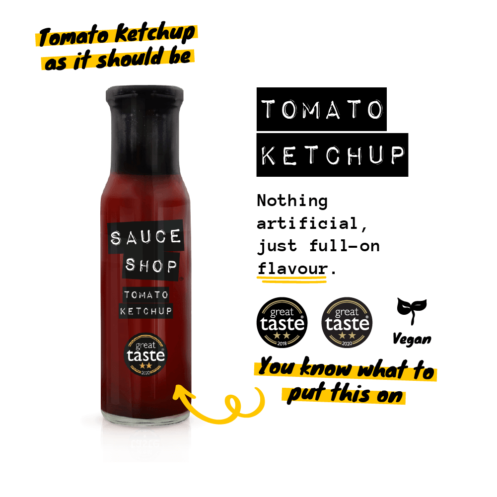 Tomato Ketchup | Double Gold Great Taste Winner | Sauce Shop®